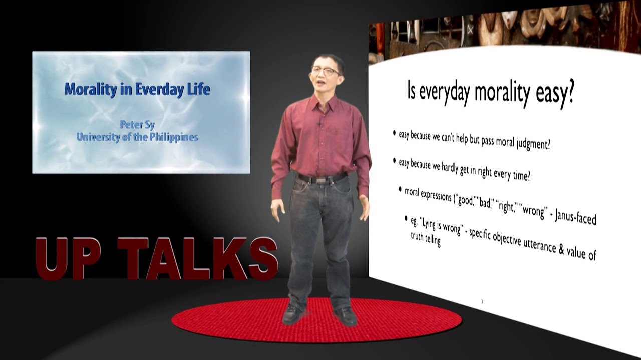 Morality in Everyday Life | Dr. Peter Sy | TVUP
